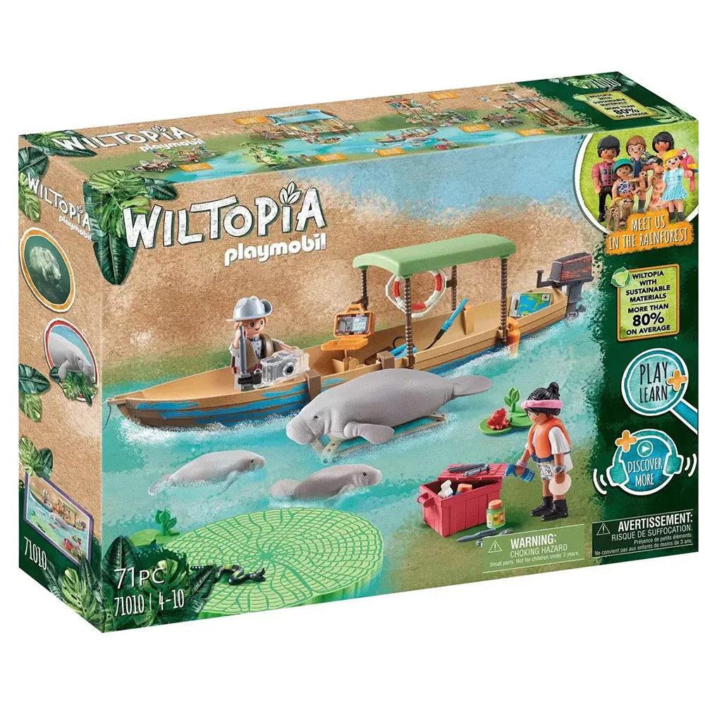Playmobil Wiltopia Razgledanje morskih krava, 71 deo