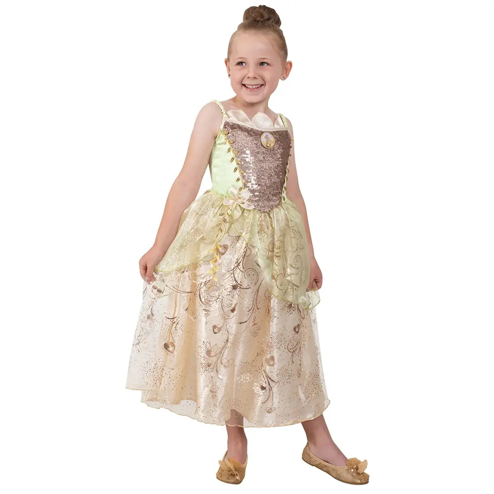 Disney Princess Kostim za devojčice princeza Tiana, Žuti