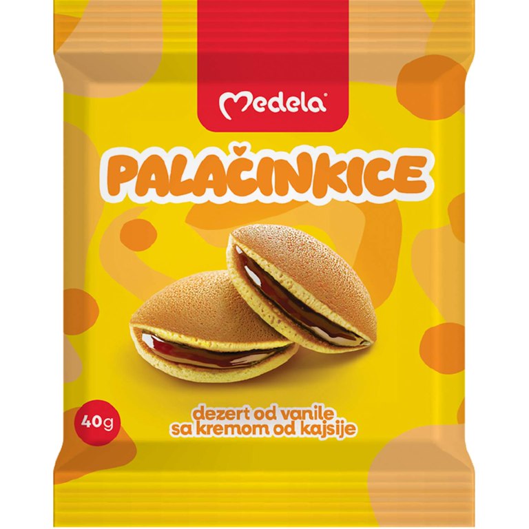 Medela palačinkice kajsija 50g medela