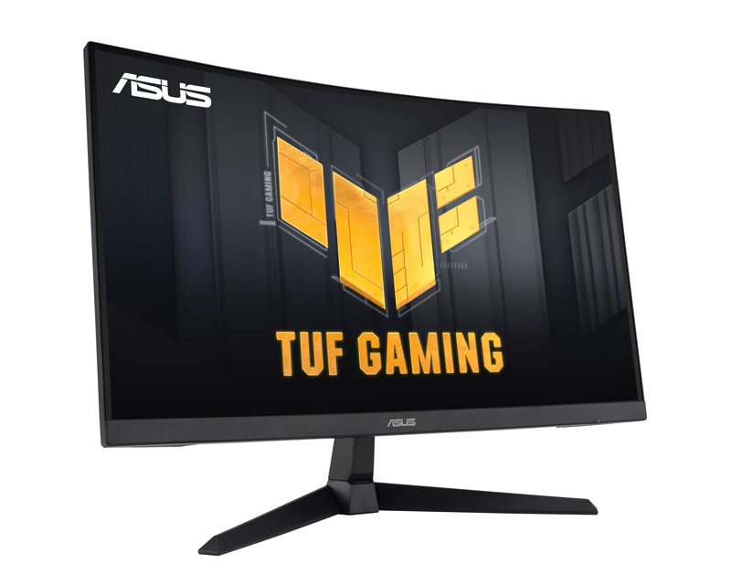 27 inča TUF VG27VQM1B FHD 1920x1080 Fast VA 280 Hz FreeSync Premium zakrivljeni gaming monitor