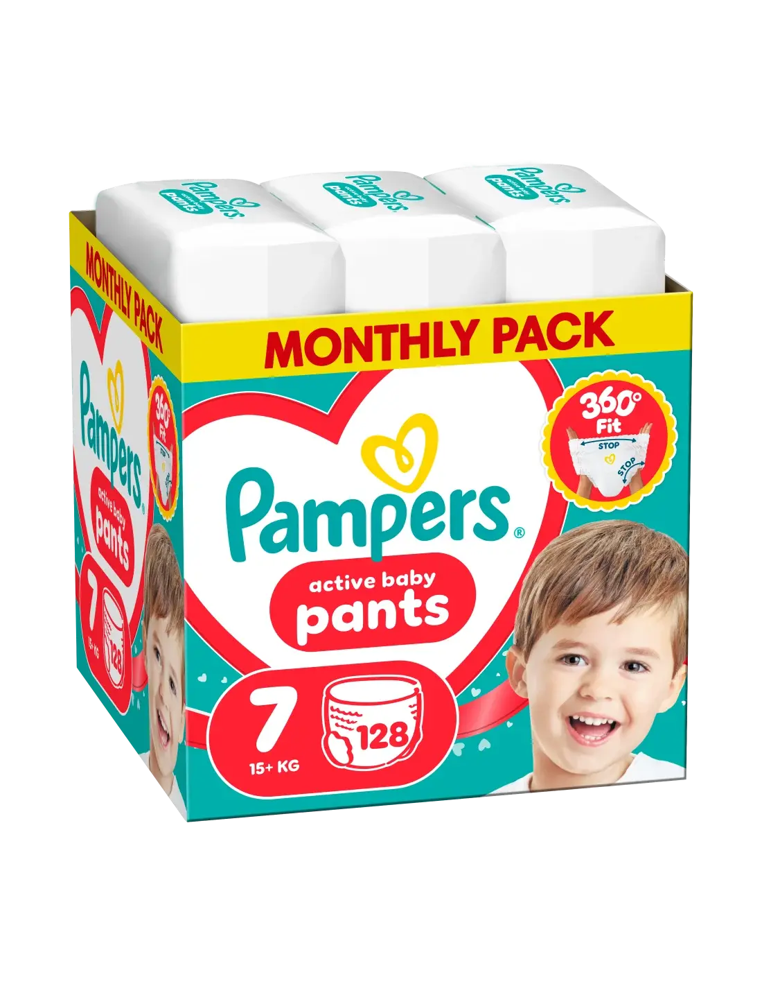 Pampers Pelene Pants 7, Monthly, 15+kg, 128/1