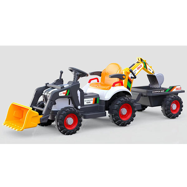Traktor na akumulator sa dve kašike BB1588EFT
