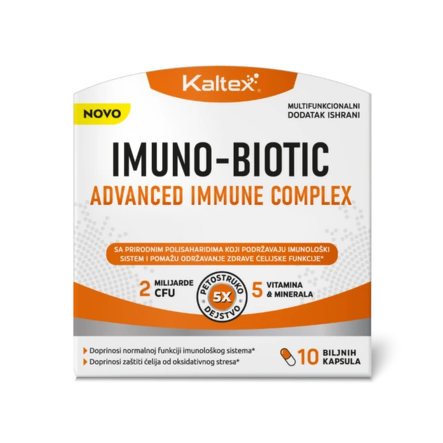 Kaltex Imuno-biotic Advanced Immune Complex, 10 kapsula