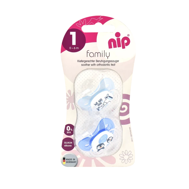 Nip family silikonska varalica 0-6 meseci