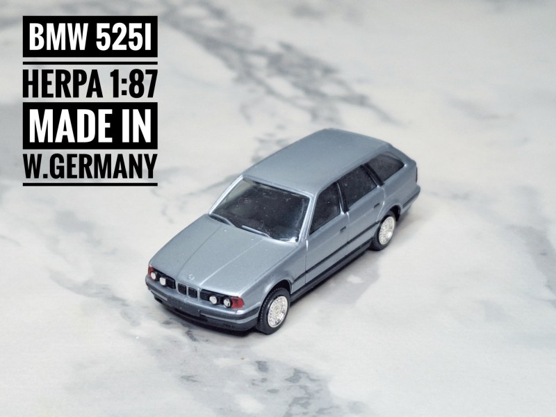 BMW 525i Herpa 1:87 made in W.Germany