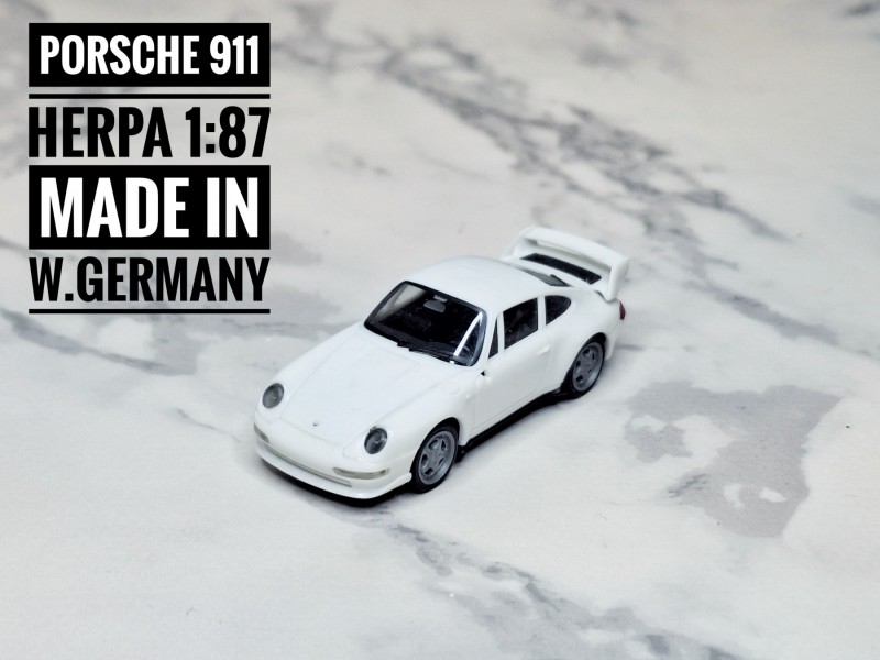 Porsche 911 Herpa 1:87 made in W.Germany