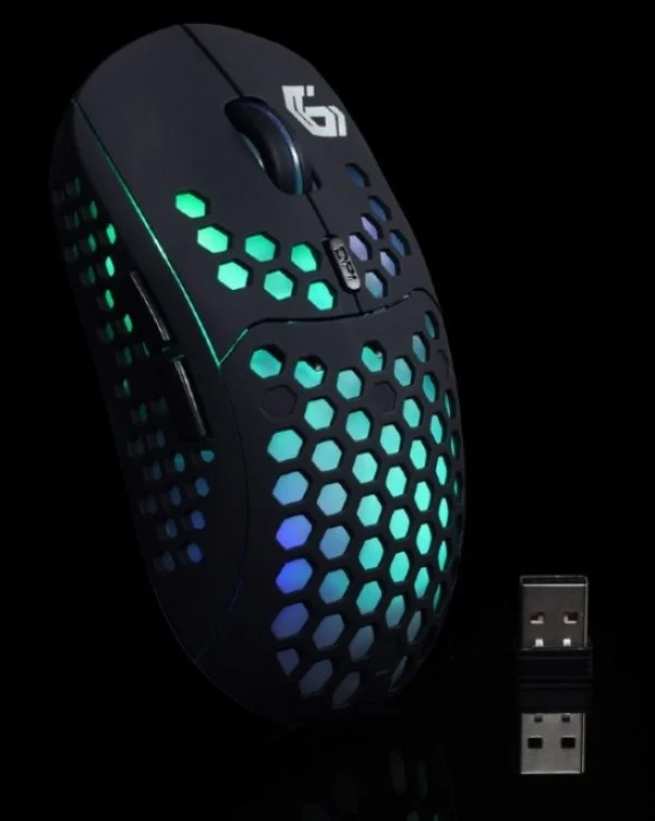 MUSG-RAGNAR-WRX500 Gembird Gejmerski bezicni mis LED illumination, Li-battery, 6-button 125mm