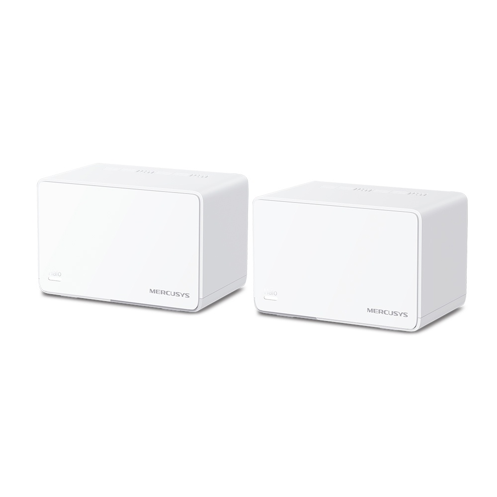 Mercusys Halo H80X (2-pack), V2.2 AX3000 Whole Home Mesh Wi-Fi 6 System