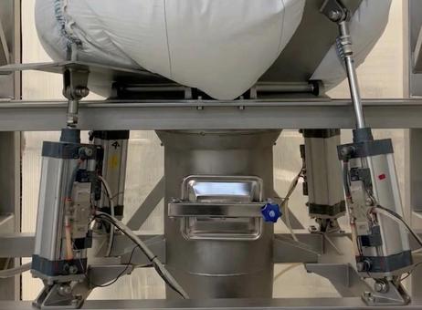Technosilos Profesionalna stanica za praznjenje Big-Bag – Terex Donati dizalica 2000kg