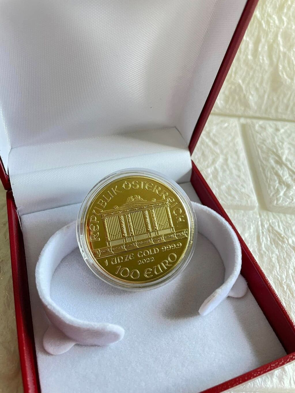 04. Dukat Bečka Filharmonija 24K pozlata Cena:2800din Originalni Dukat