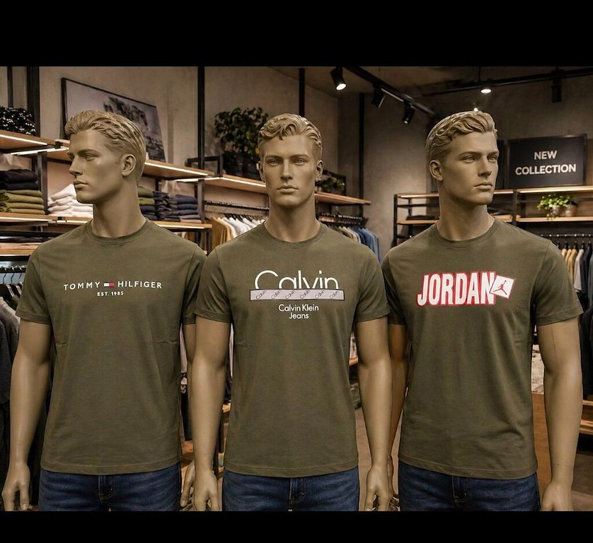 Muške majice M, L, XL, XXL veličine 1 kom 2200 din 2 komada 3200