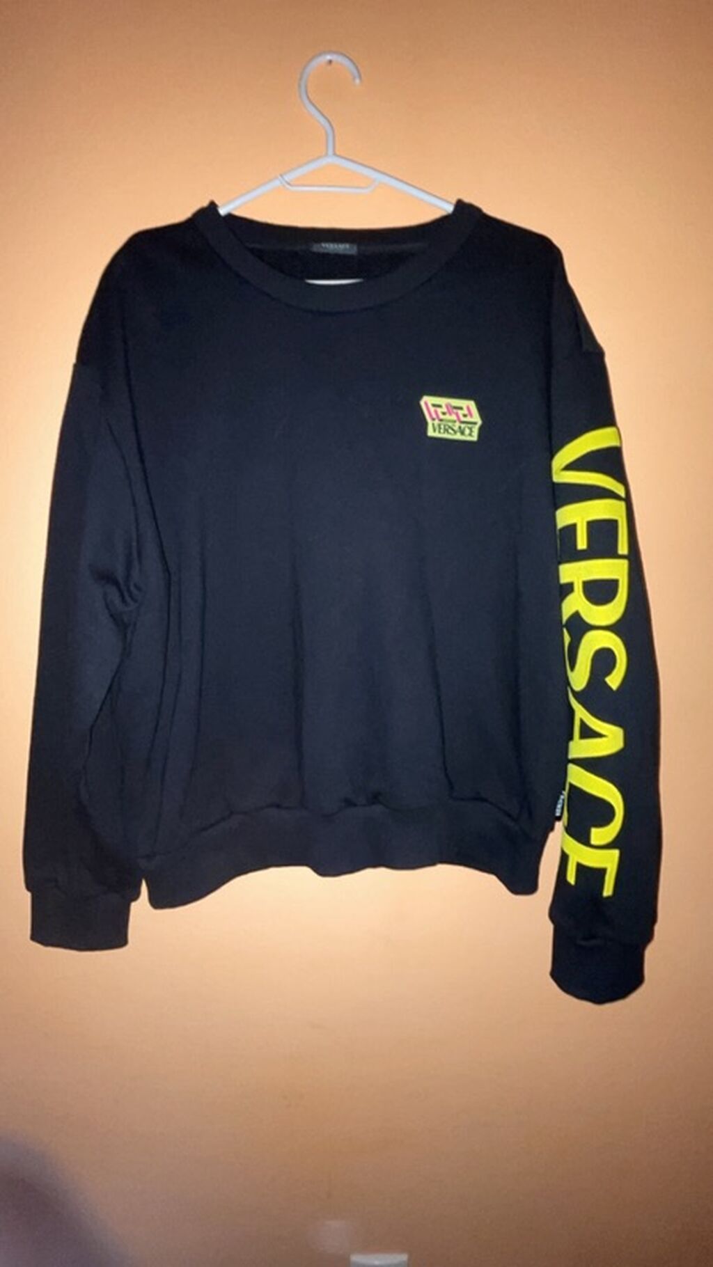 Versace muški dukser (sweatshirt) – crni, Made in Italy - Model