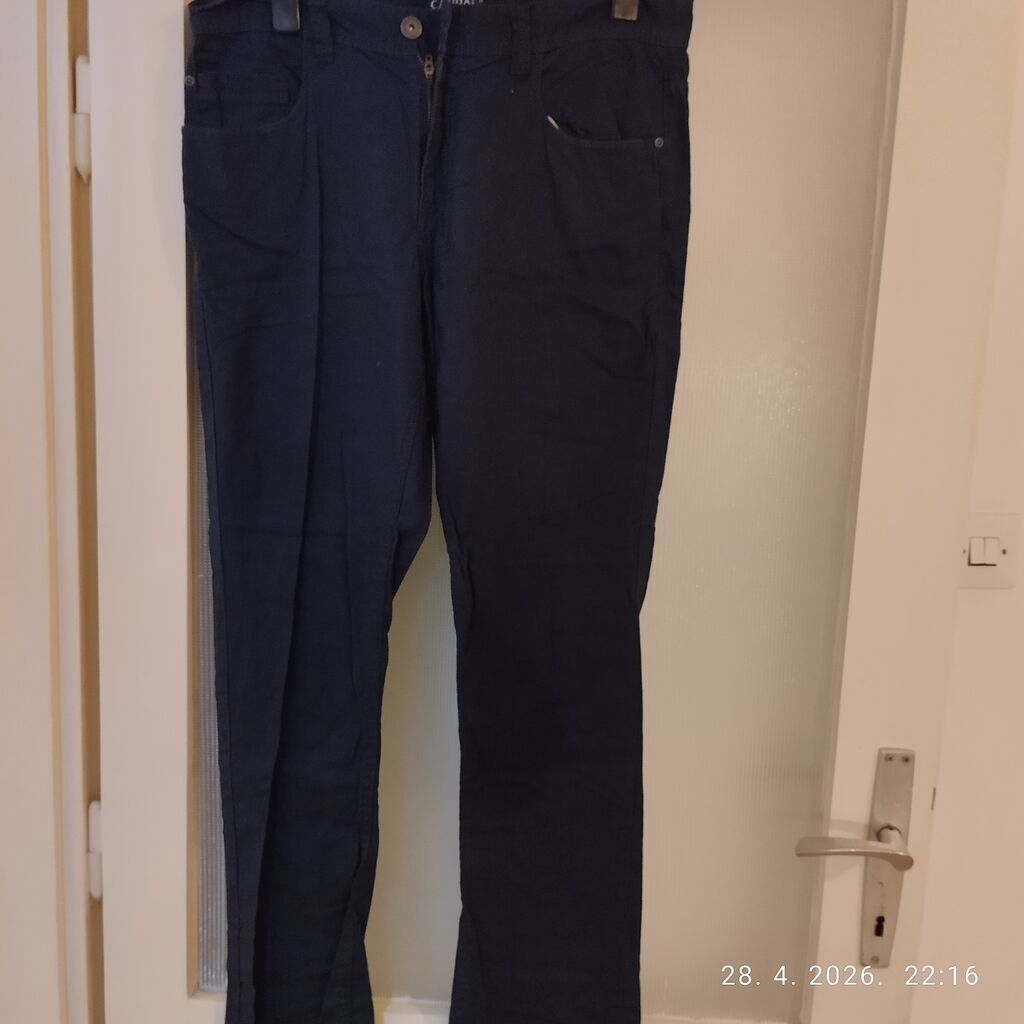Teget lanene pantalone
