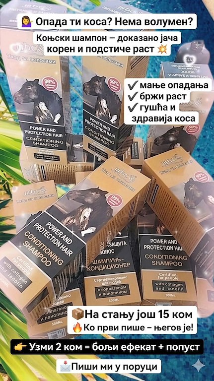 MBC Power and Protection Hair Conditioning Shampoo –