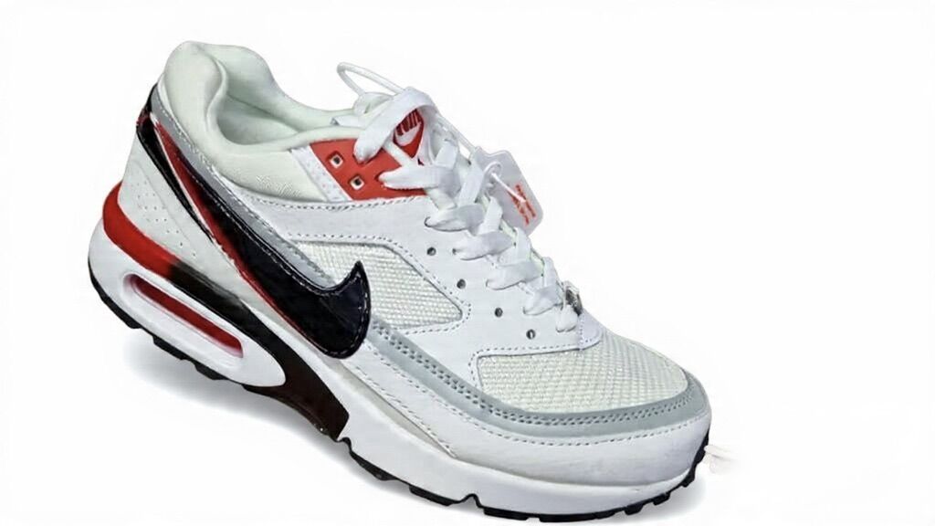 Nike patike za trčanje/lifestyle, bele sa crnim Swoosh logom i