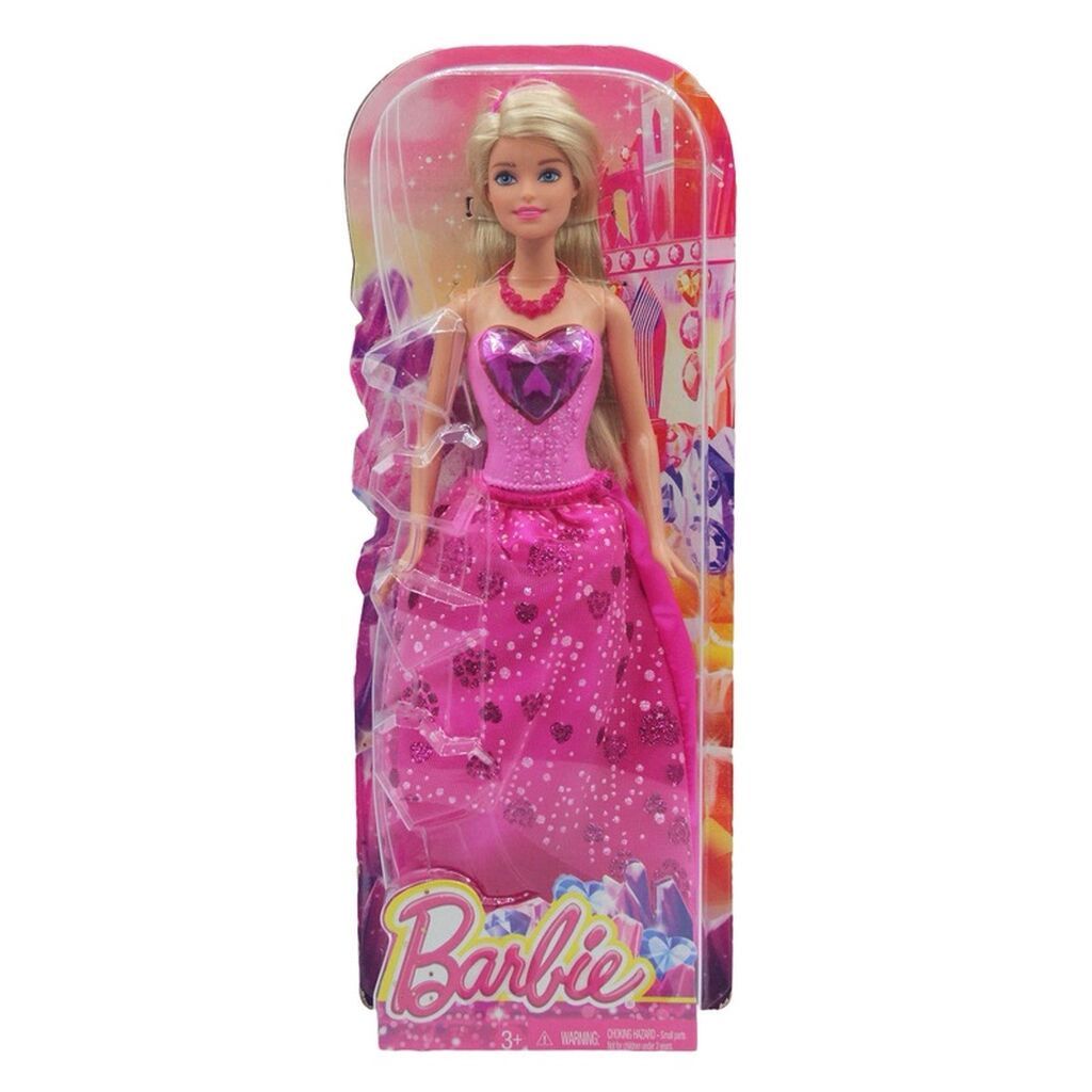 Barbie lutka princeza Pink heart - Originalna Barbie princeza u