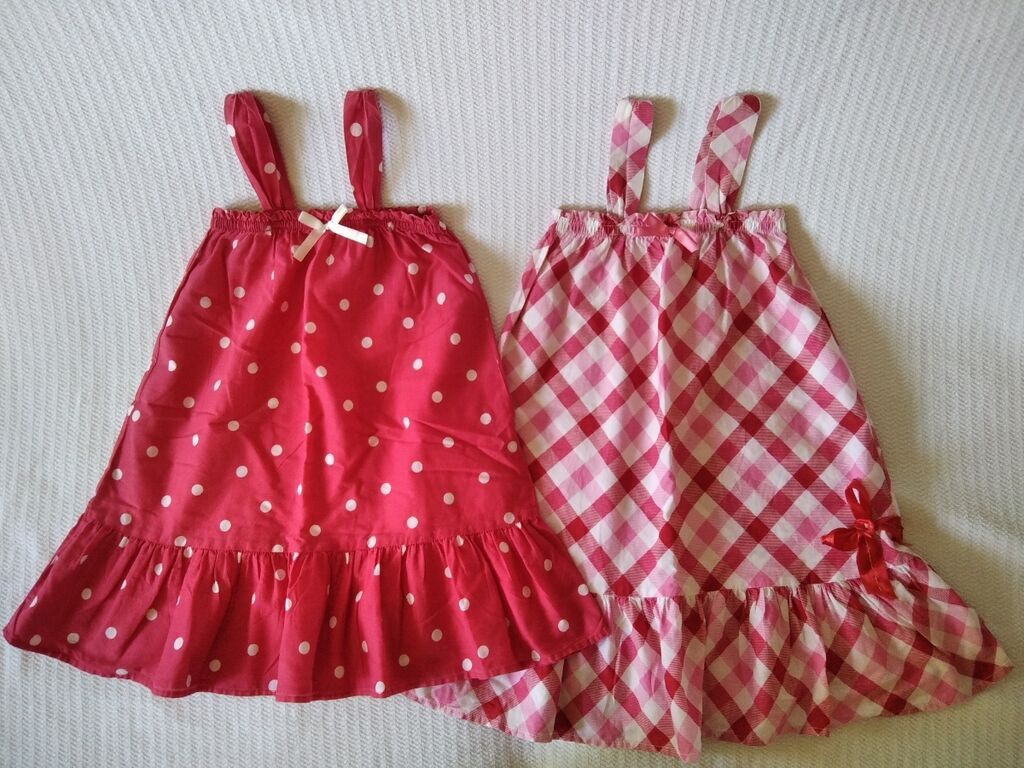 H&M haljinice lagane letnje Veličina 98-104 cm 3-4 god i 104-110