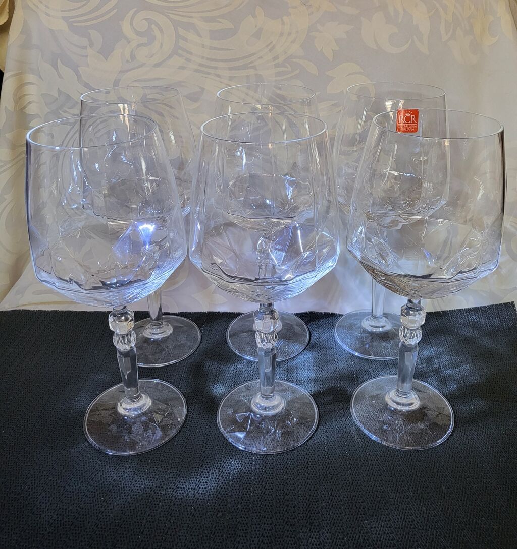 Case eko kristal Luxion italijanske za vino,koktele. Case italijanske