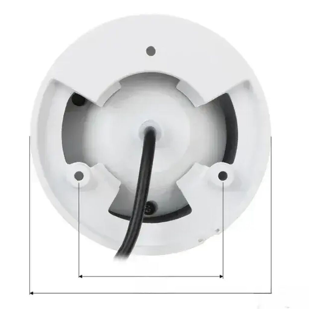 Dahua HACHDWTZ Au MP Dome IP Kamera Lite serija, Smart IC, metalno