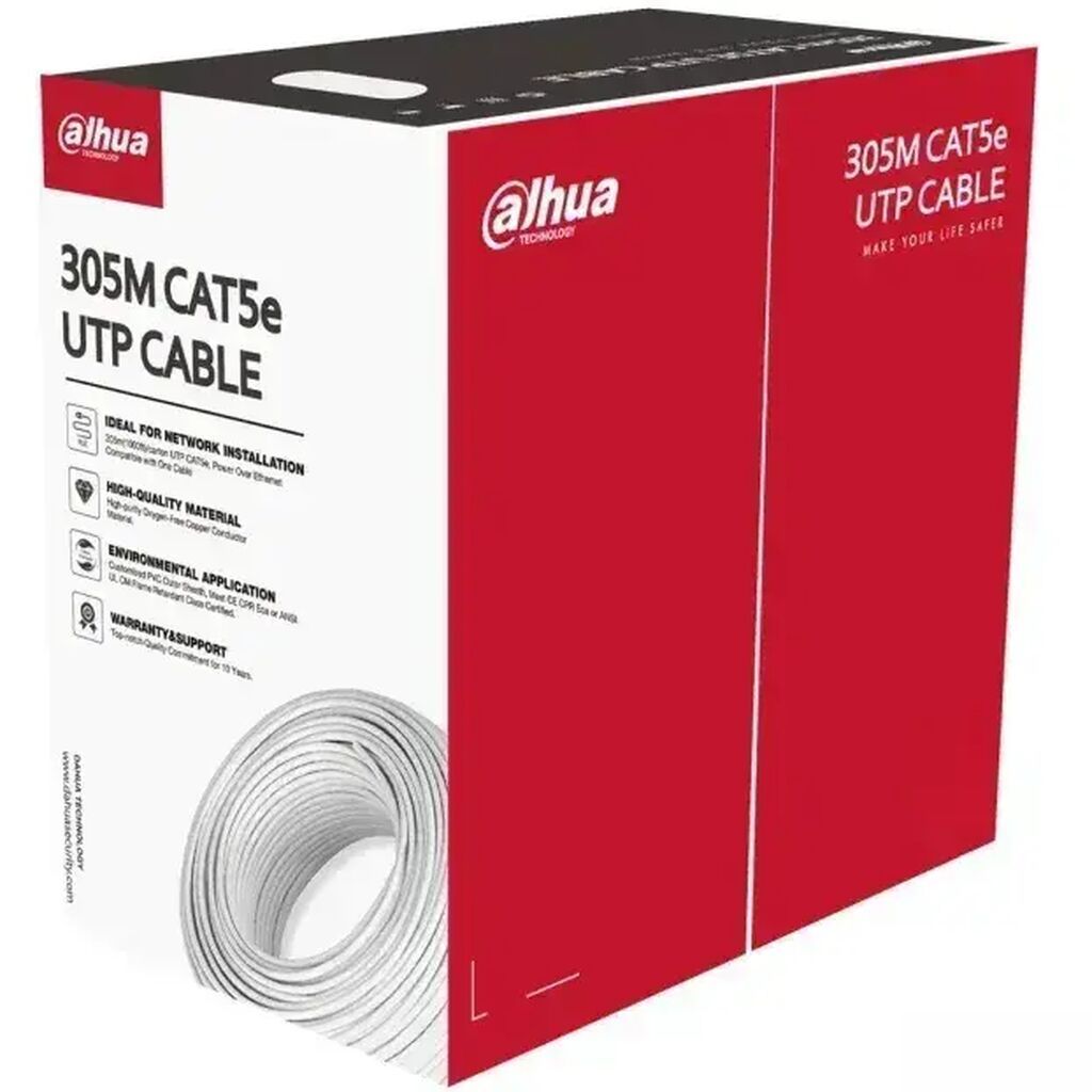DAHUA PFM920I-6UN-C CAT6 UTP kabl    Tehničke karakteristike CAT6 UTP