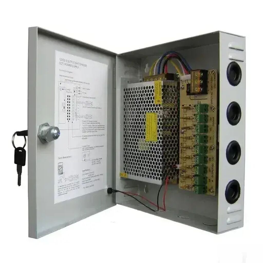DAHUA BPS12-18-20 Napojna jedinica 90~260VAc/12VDc 20A 18 izlaza sa