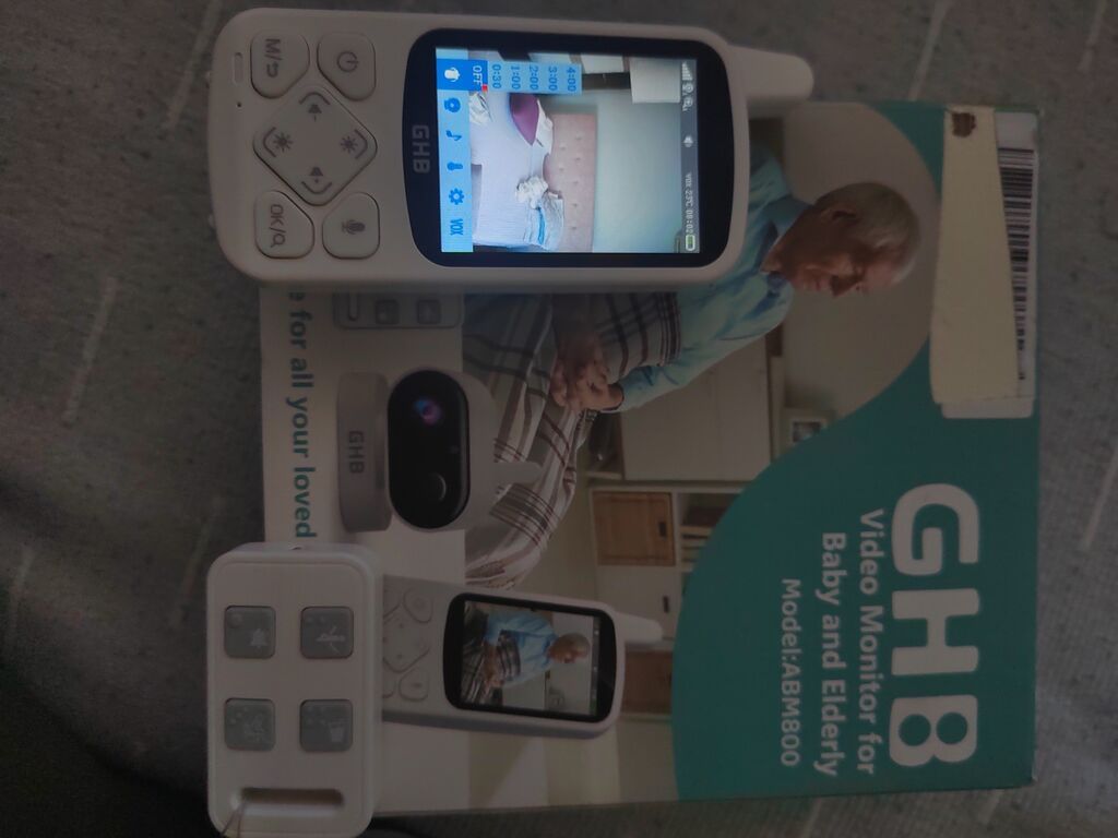GHB video monitor za bebe i starije osobe – model ABM800 - Bežični