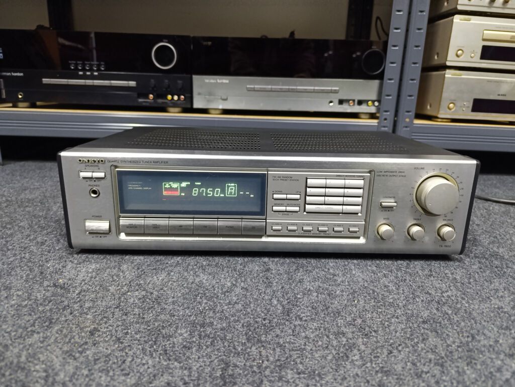 Onkyo TX-7800 Quartz Synthesized Tuner Amplifier Specifications