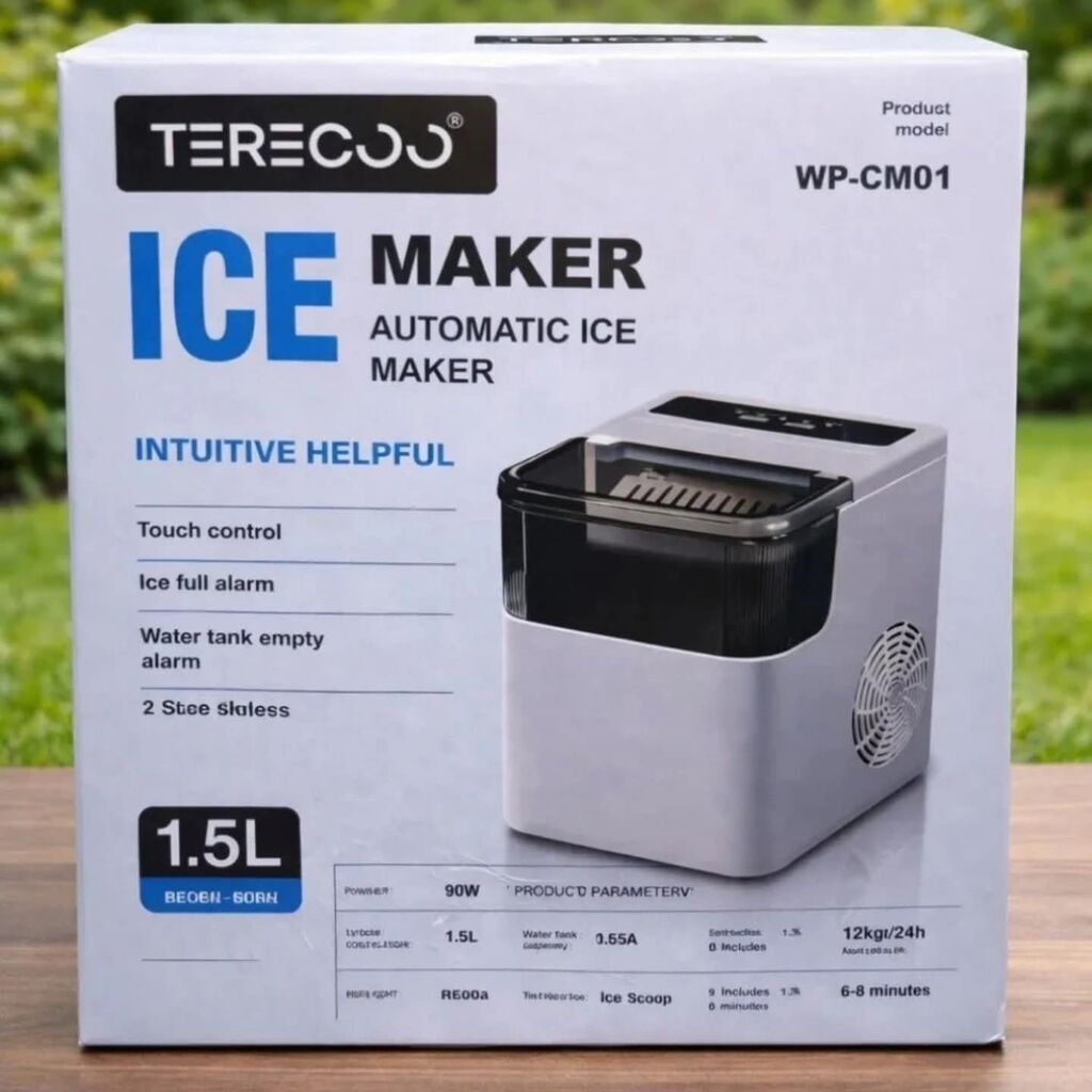 04. TERECOO Ice Maker – Praktičan i Moderan Ledomat za Svaki Dom ili