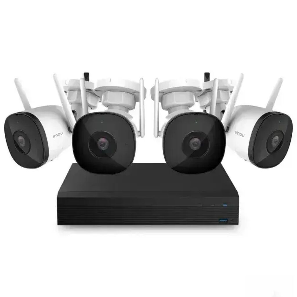 Imou kit ip wifi komplet 4 kanala + 4 kamere + 1tb hdd ip wifi