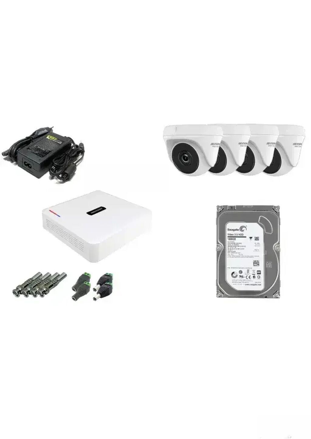 Hikvision HD komplet video nadzor 4 Hikvision HD komplet video