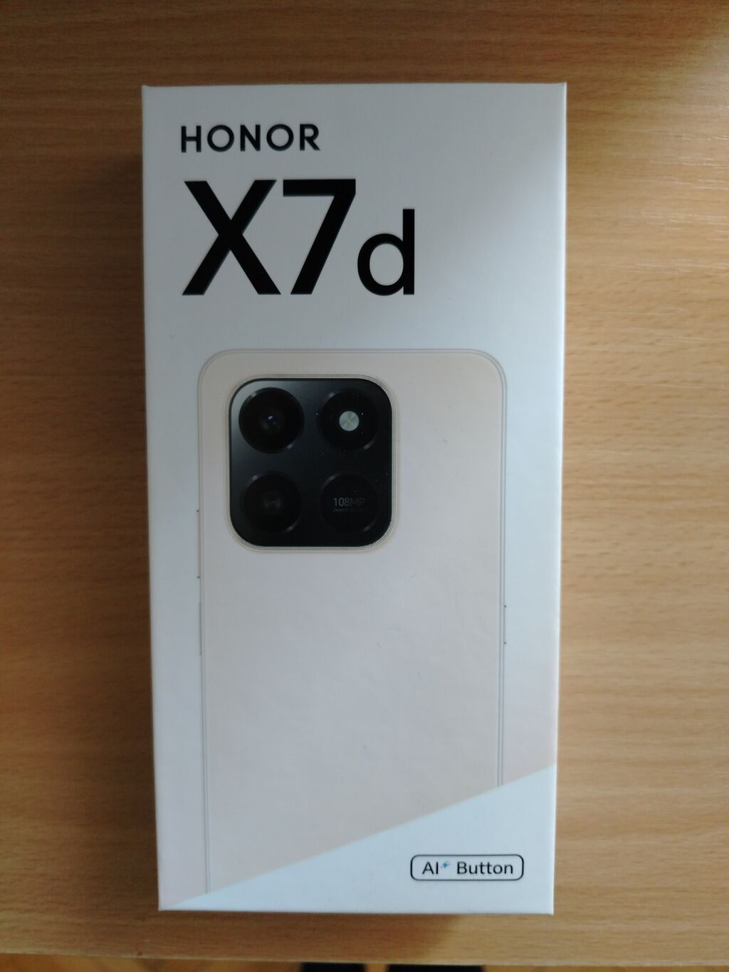 HONOR X7d – pametni telefon - Model: HONOR X7d (na kutiji istaknuto)