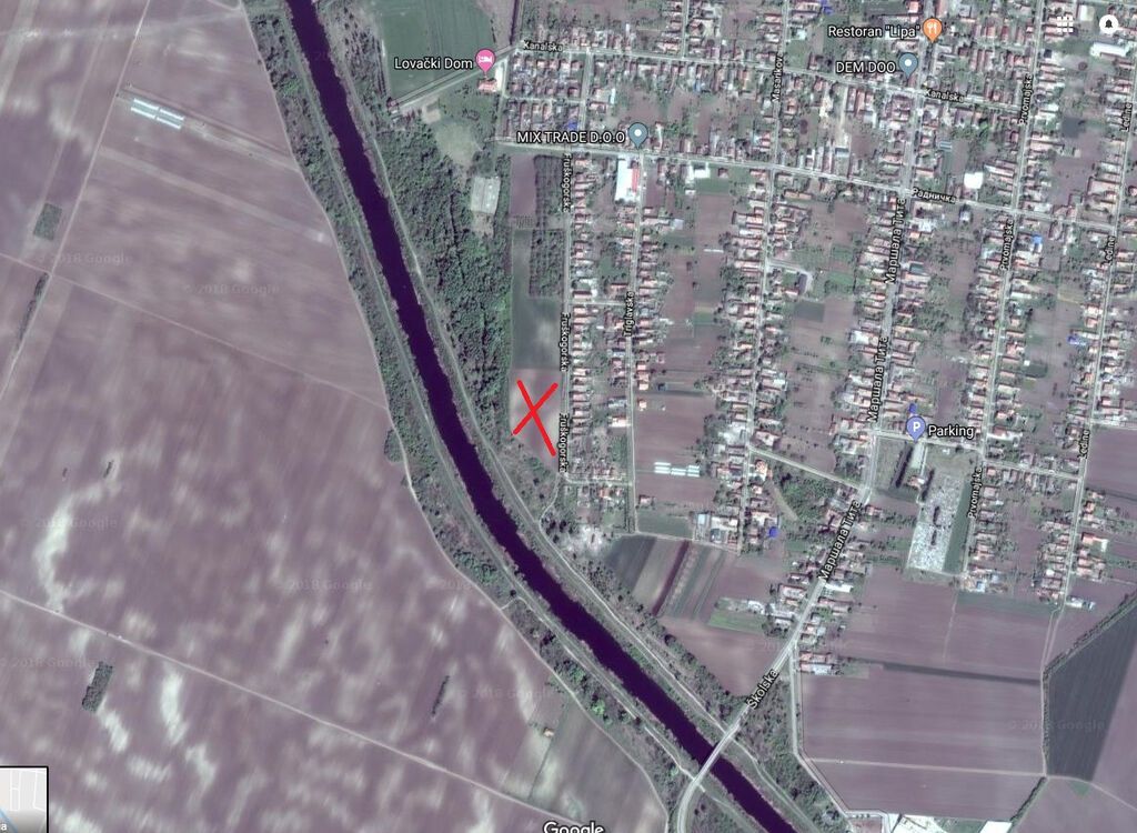 "Zemljište u građevinskom reonu Kulpin, Fruškogorska bb Broj parcele