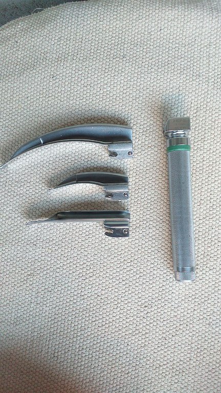 Laryngoskop Laringoskop Heine optik fiber vlakno led svetlo Kao sa