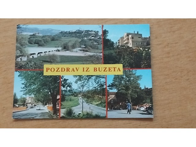 Buzet - Istra - Hrvatska - Putovala 1974.g -