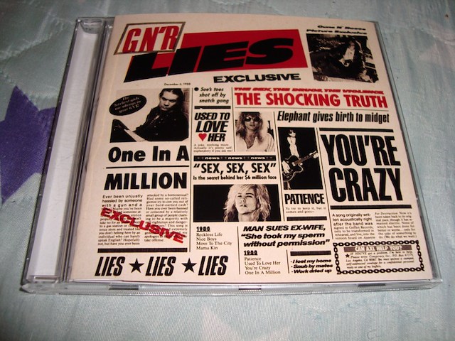 Guns`N`Roses -GN`R - Lies -(original GEFFEN)