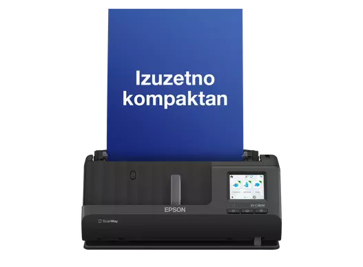 ES-C380W, kompaktan skener za dokumenta formata A4, sa Wi-Fi vezom i povratnom putanjom