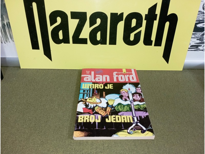 ALAN FORD broj 306 - SUPER STRIP (odlično očuvan)