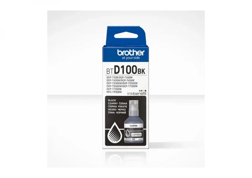 Kertridž Brother BTD100BK Ink bočica Black 7.5K