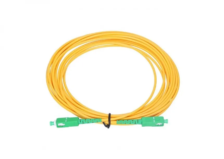 Extralink Patchcord SC/APC-SC/APC SM G652D Simplex 3.0mm 2m