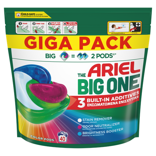 Ariel LND Mega POD Color 40ct