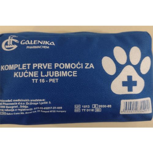 GLP komplet prve pomoći za kućne ljubimce TT16
