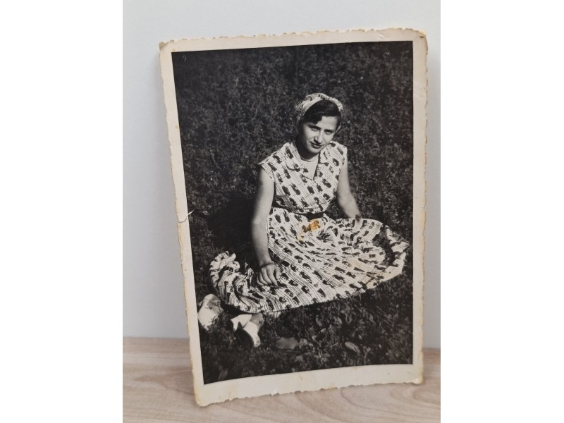 Vintage fotografija devojka