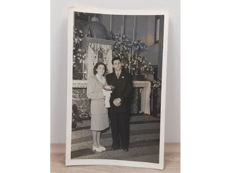 Vintage fotografija par