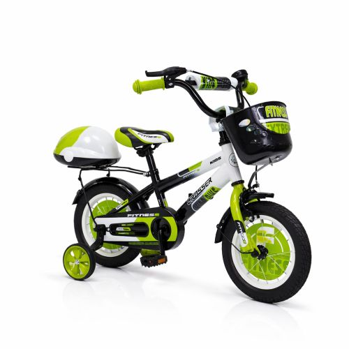 Dečija bicikla 12“ Fitness Crno-Zeleni
