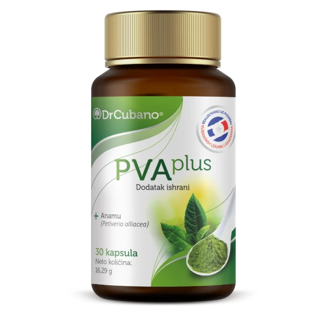DR. CUBANO PVA PLUS (30 kapsula) – Snaga biljke Anamu za onkološku podršku i imunitet