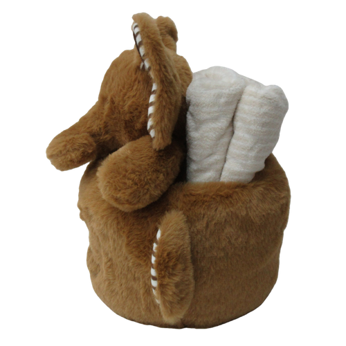 BBO Set Igračka + Ćebence (Wl-N50255-5) – Brown Elephant