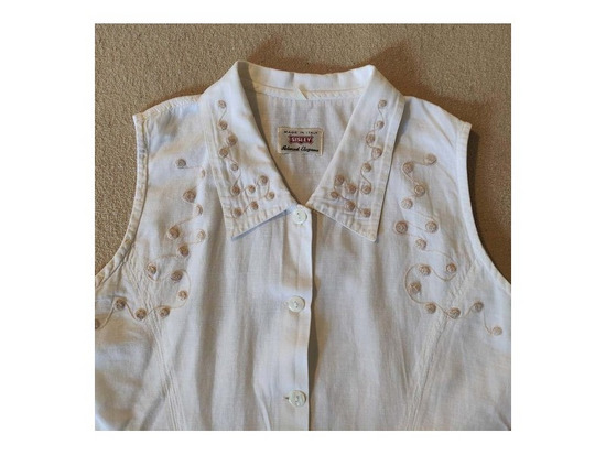 SISLEY Vezena Strukirana Bluza Vel.L