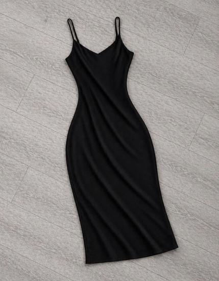 Bershka, crna haljina