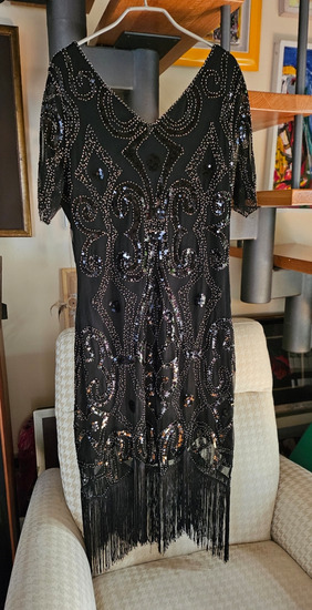 Flapper Sequin svečana haljina, novo