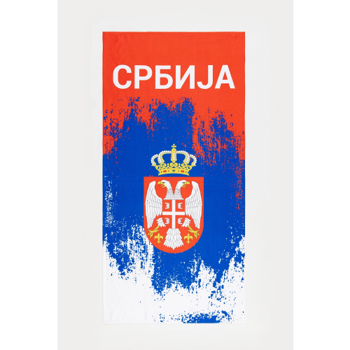 Plažni Peškir 70x140 Srbija Boje